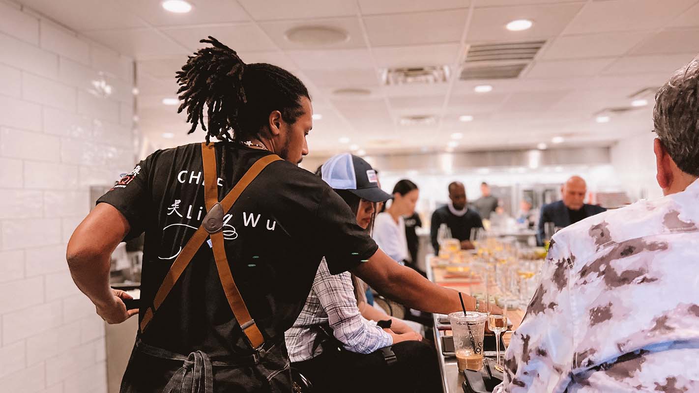 See what a Chef's Table experience is like - Ling Kitchen - Chef's Table