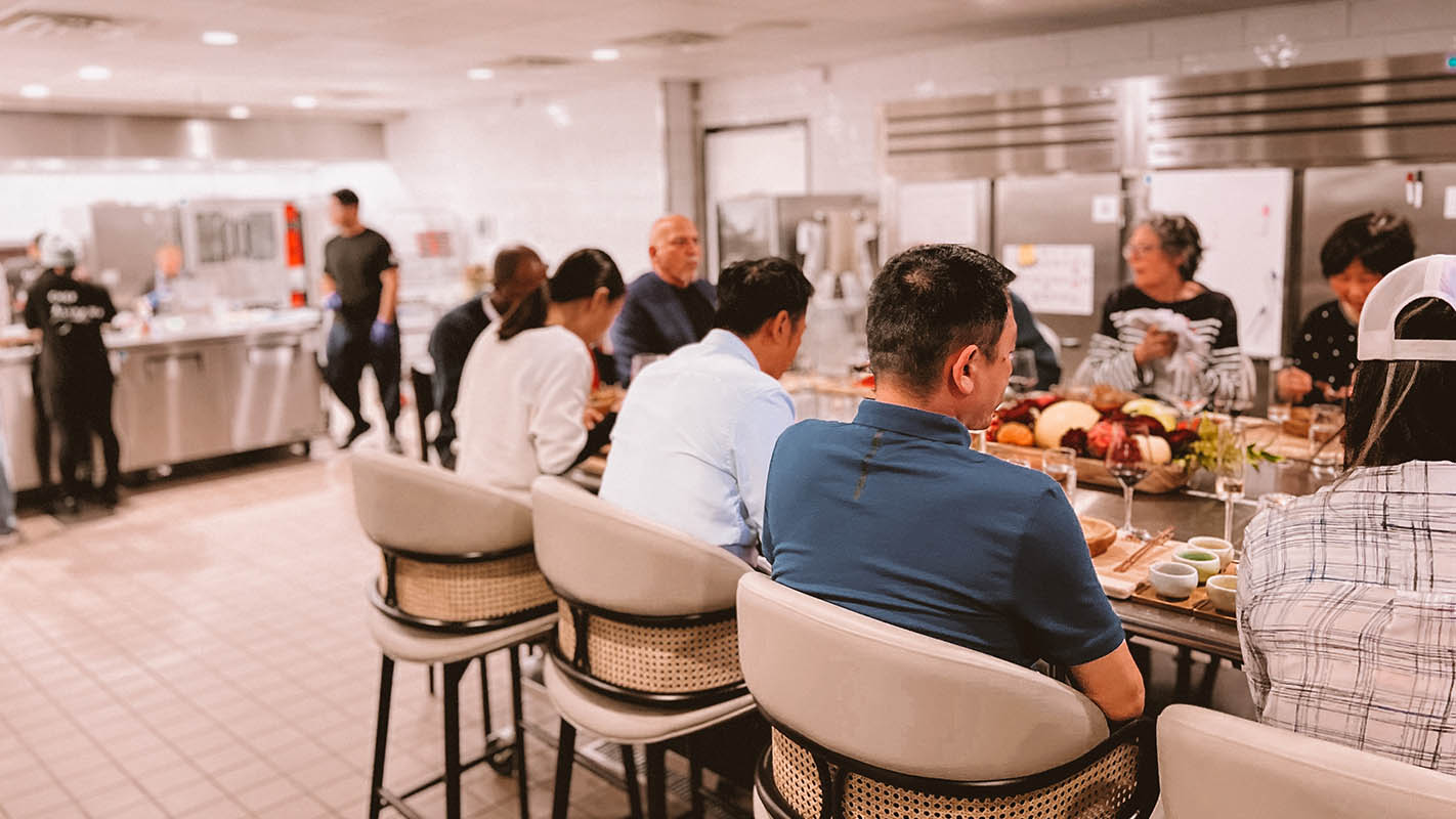 See what a Chef's Table experience is like - Ling Kitchen - Chef's Table